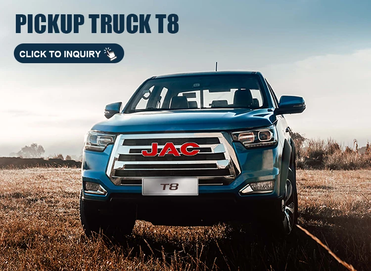 JAC T8 4x4 Pickup Truck - Double Cabin Utility Vehicle with Turbo ...