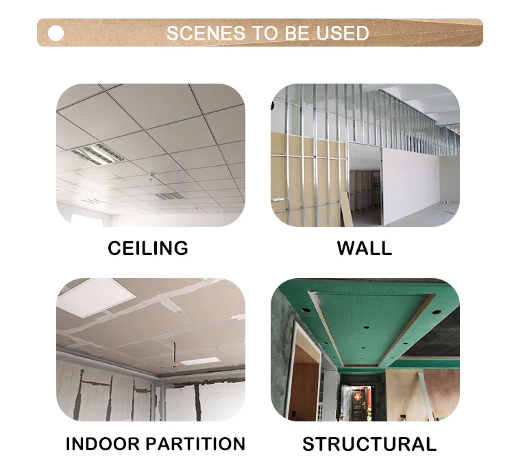 2020 New 9.5 Mm Knauf Fireproof Plaster Board High Quality Gypsum Board ...