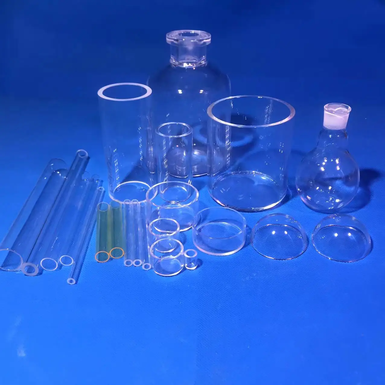 Professional custom high temperature resistant quartz glass tube ...