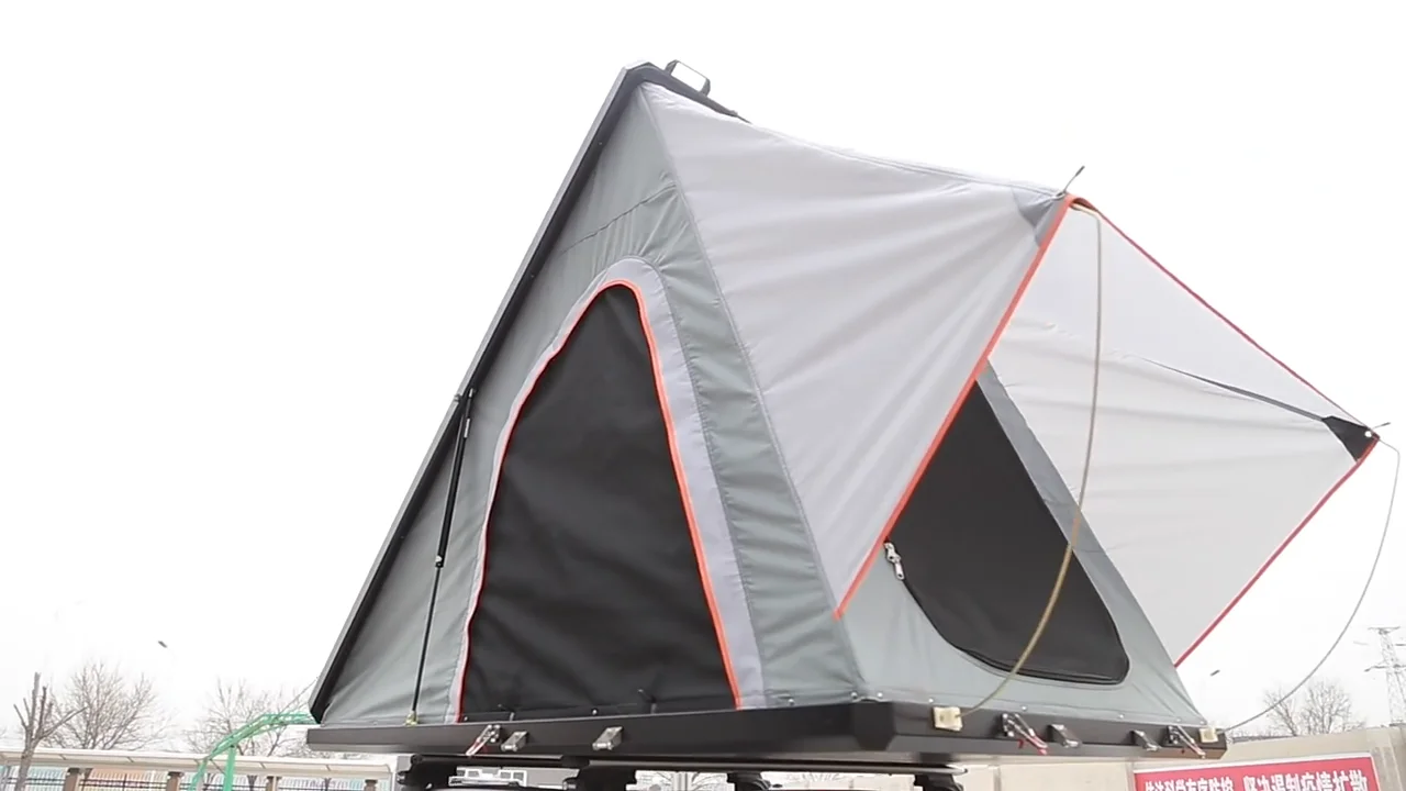 Quick Automatic Opening Durable Triangle Aluminum Hardshell Car Roof ...