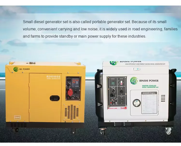 3phase diesel Generator 10KW Electric Genset 50/60HZ Electric Start ...