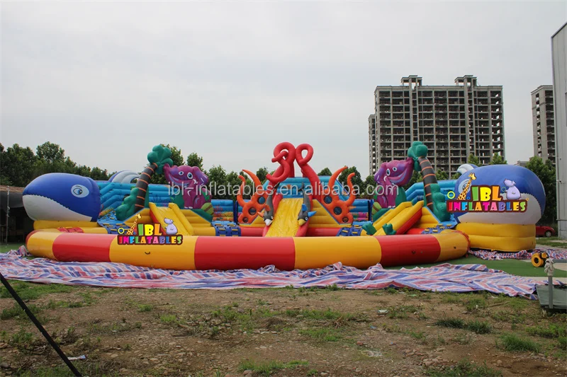 Commercial Inflatable Water Park - Fun for All Ages