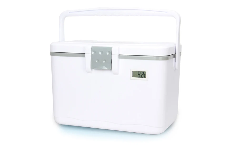 Plastic Portable Medical Ice Cold Vaccine Blood Cooler Box Outdoor ...