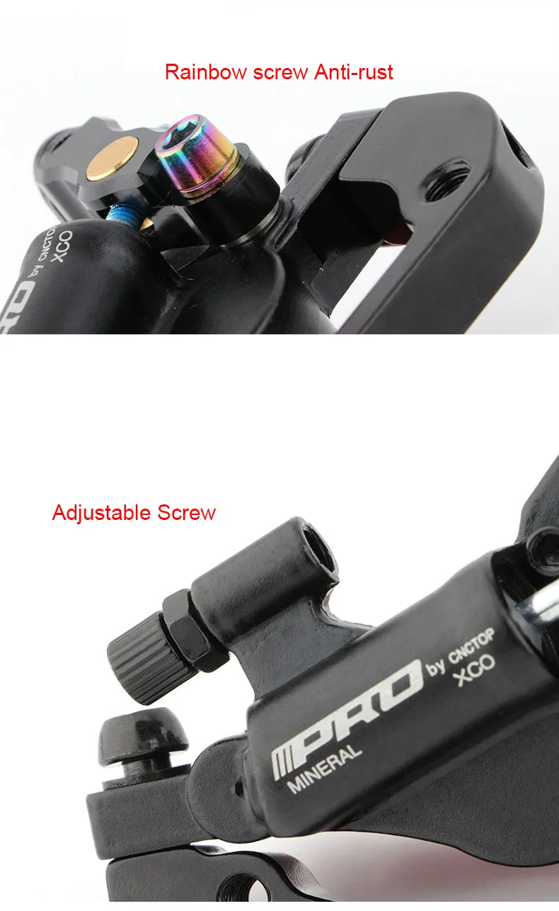 IIIPRO Front/rear Bicycle Brake Clamps - High Strength Aluminum Alloy ...