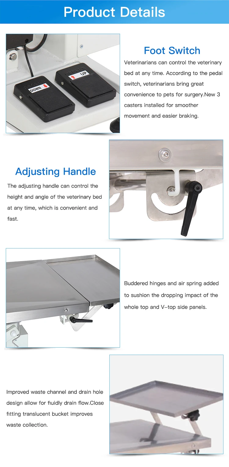 861 Electric Veterinary Instrument Lifting Examination And Surgical ...