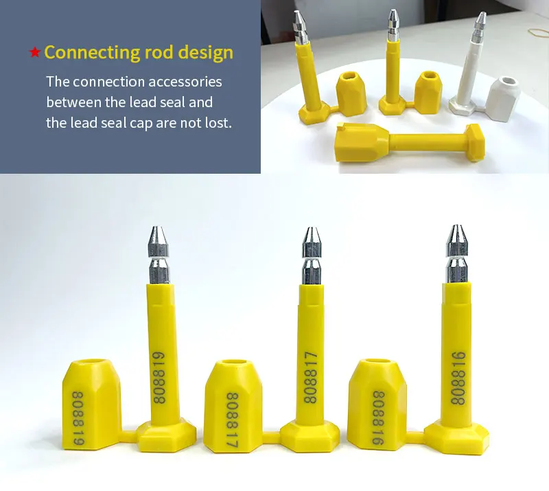 Heavy Duty Security Bullet Seal Container Bolt Seal Tamper-Evident ISO ...