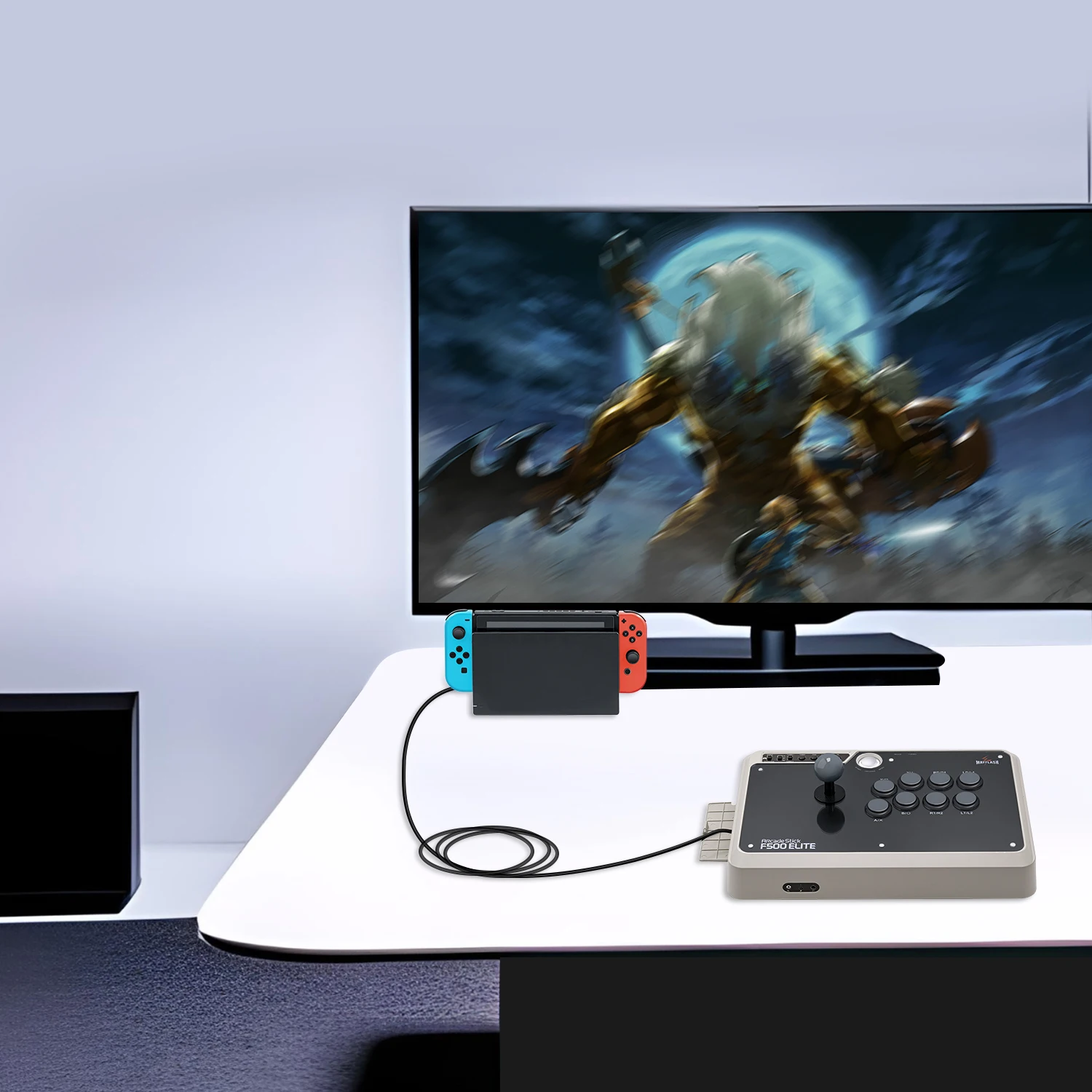 Mayflash F500 Elite Arcade Fightstick - Perfect for Gaming