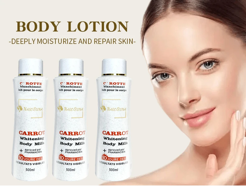 Nagosuna Oem Fully Effective Lightening Skin Whitening Body Lotion Bleaching Cream For Dark Skin ...