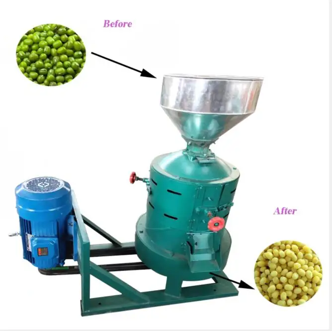 Multifunction Wheat Maize Peeling Machine Wheat Dehuller Machine Grain ...