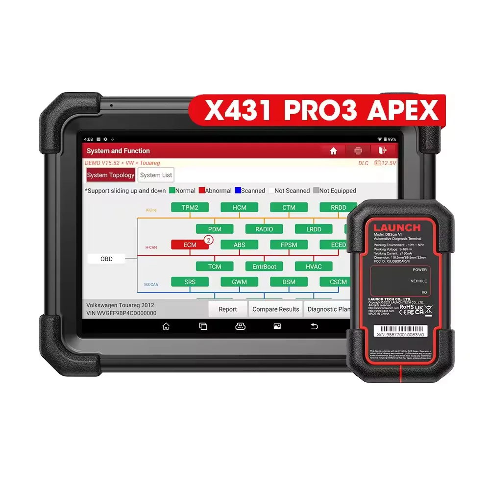 Launch X431 Pro3s+ V5.0 Plus Pro 3s Pro Machine Car Scanner Bidirectional Car Diagnostic Scanner ...