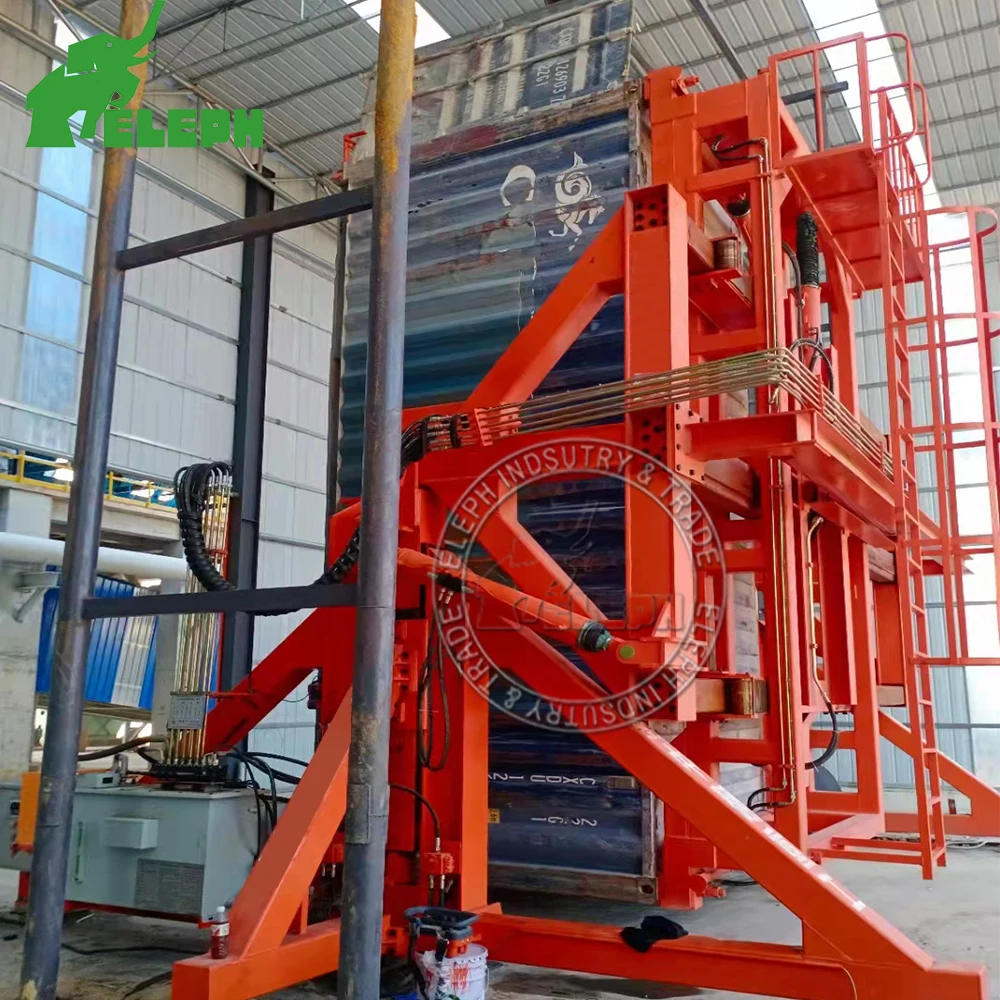 Container Bulk Unloader - Efficient 40ft Tilter Crane