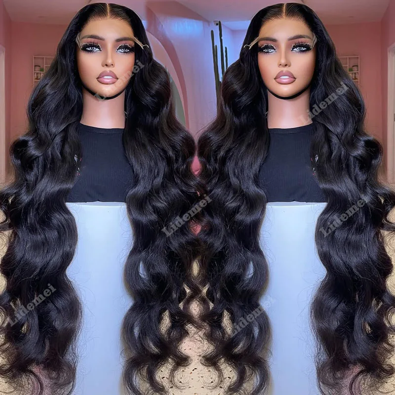 Long Raw Indian Hair Lace Front Wig 13x6 Transparent Hd Lace Wig ...