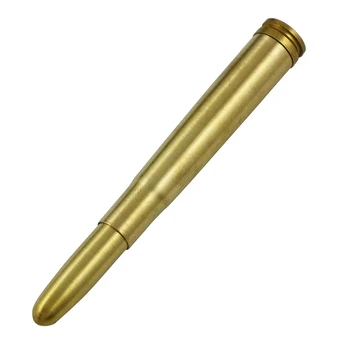 Retro Copper Matte Mini Bullet Pen Non-reflective Electroplating Gold ...