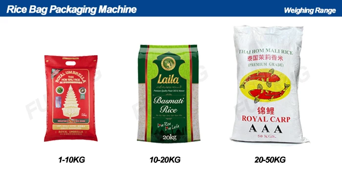 5kg 10kg 15kg 20kg 25kg Automatic Bagger Pellet Granule Packing Rice ...