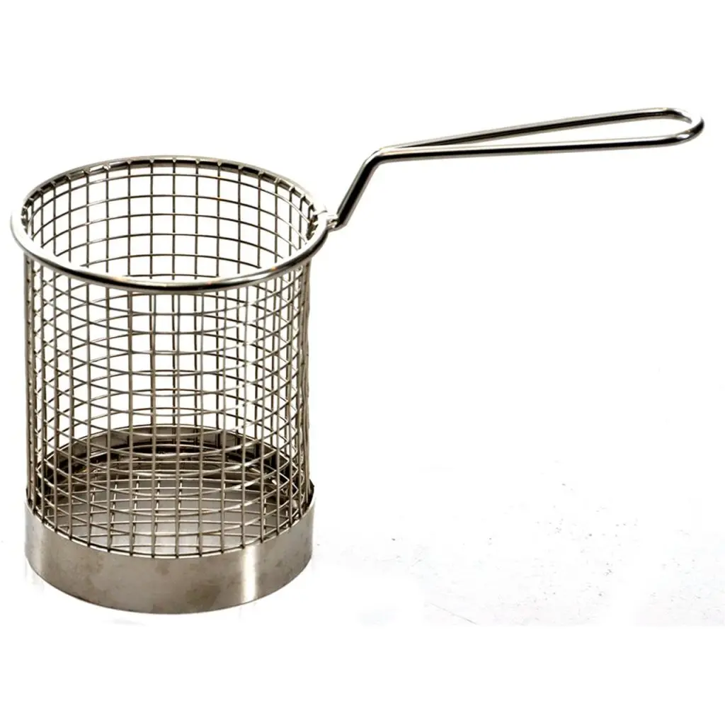 Stainless Steel Wire Mesh Kitchen Cooking French Fries Deep Frying ...