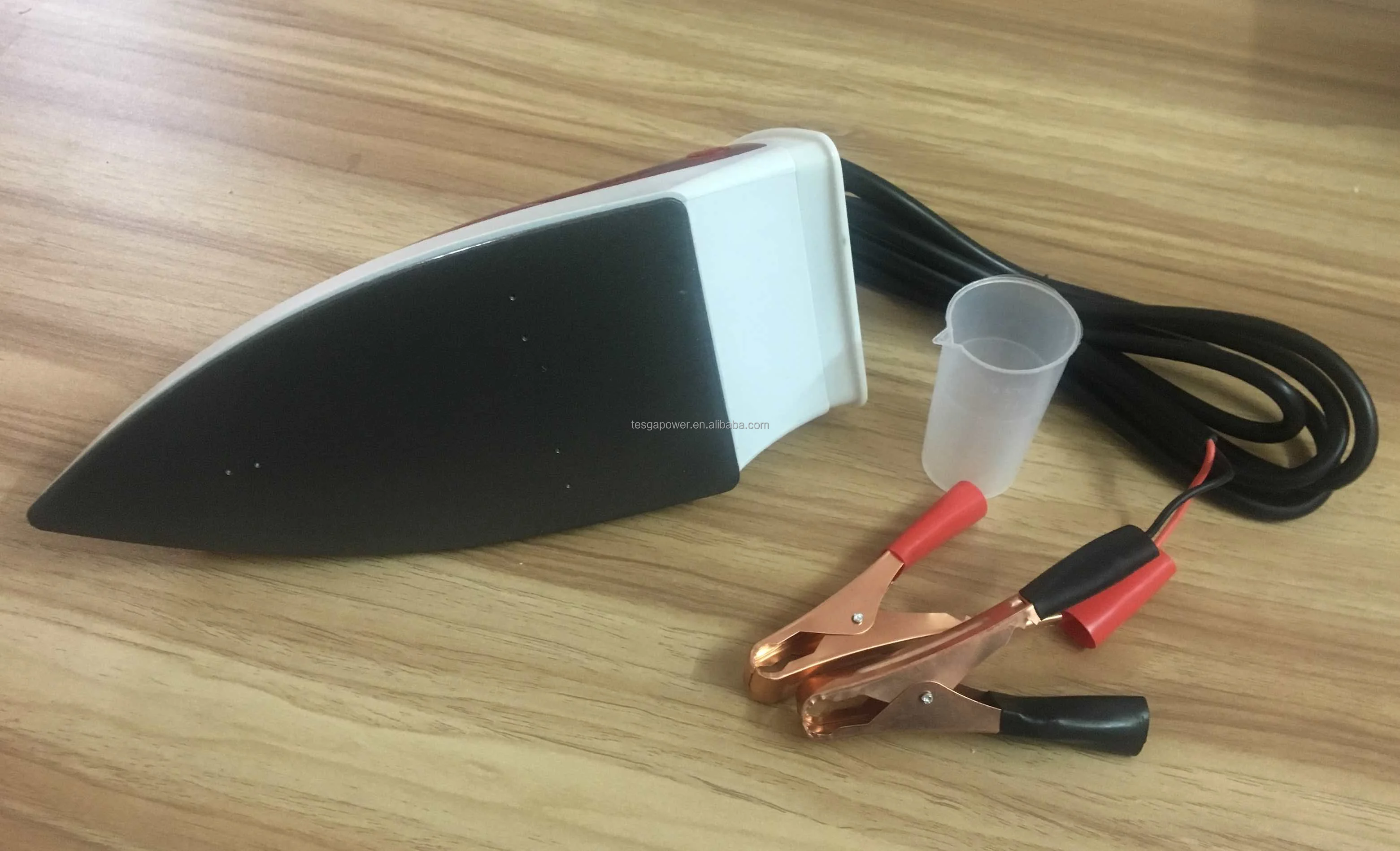 CB Solar Powered Iron - 12V DC Iron with Free Spare Parts