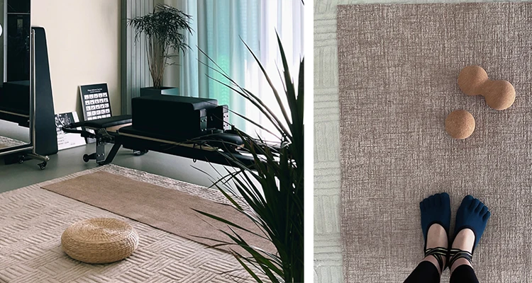 Custom Organic Natural Rubber Flax Linen Hemp Cotton Eco Friendly Yoga ...