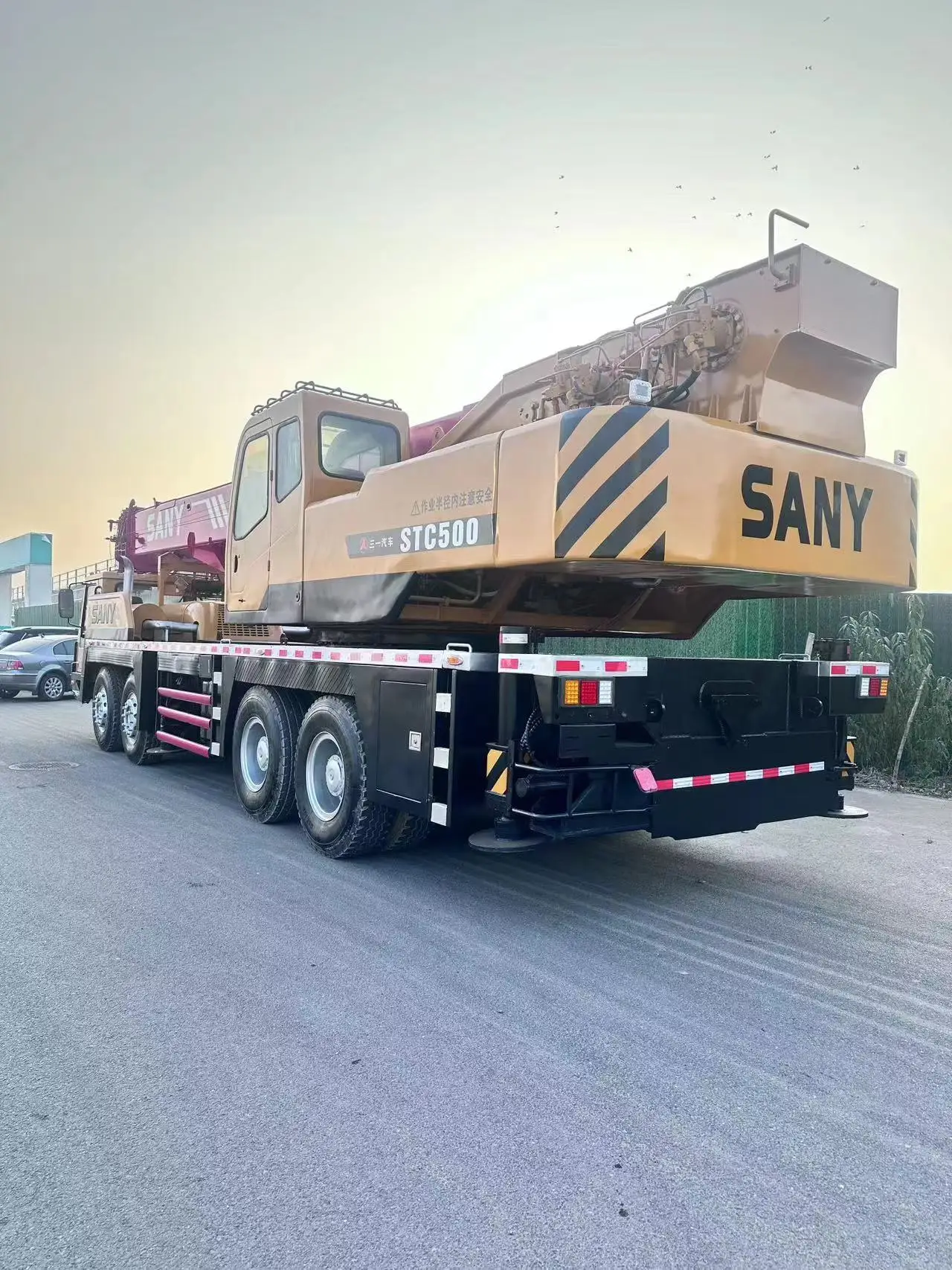 Used China Sany Stc500 Stc500s Truck Crane 50 Ton Second Hand Sany ...