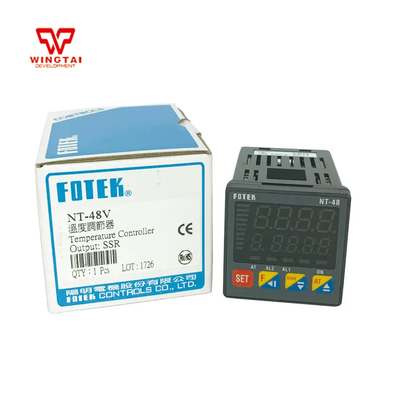 FOTEK Temperature Controller NT Series PID+FUZZY 90-265VAC