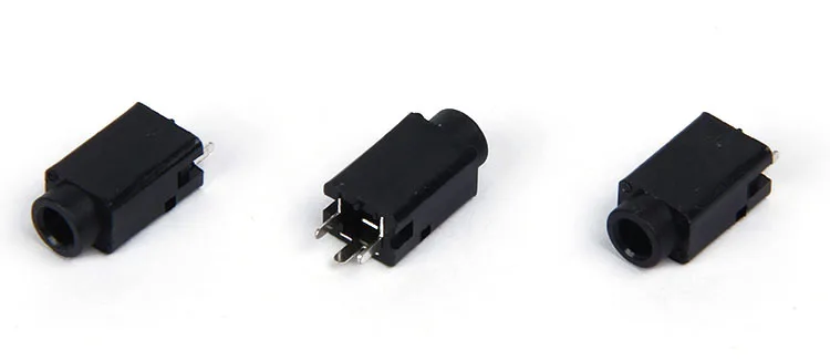 PJ-359 Female Socket PCB Panel Mount Headphone Jack 3 Pin
