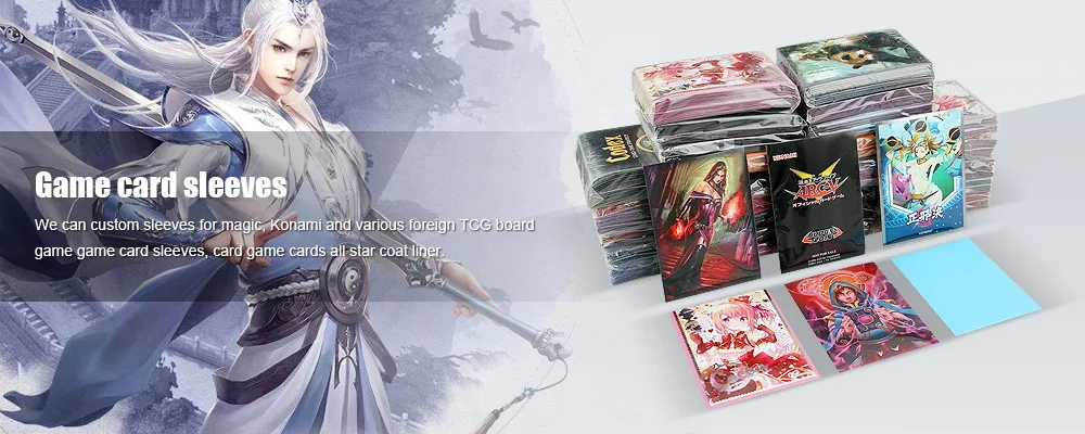 Plastic Clear Gift Hard Card Sleeves For Game,Waterproof Perfect ...