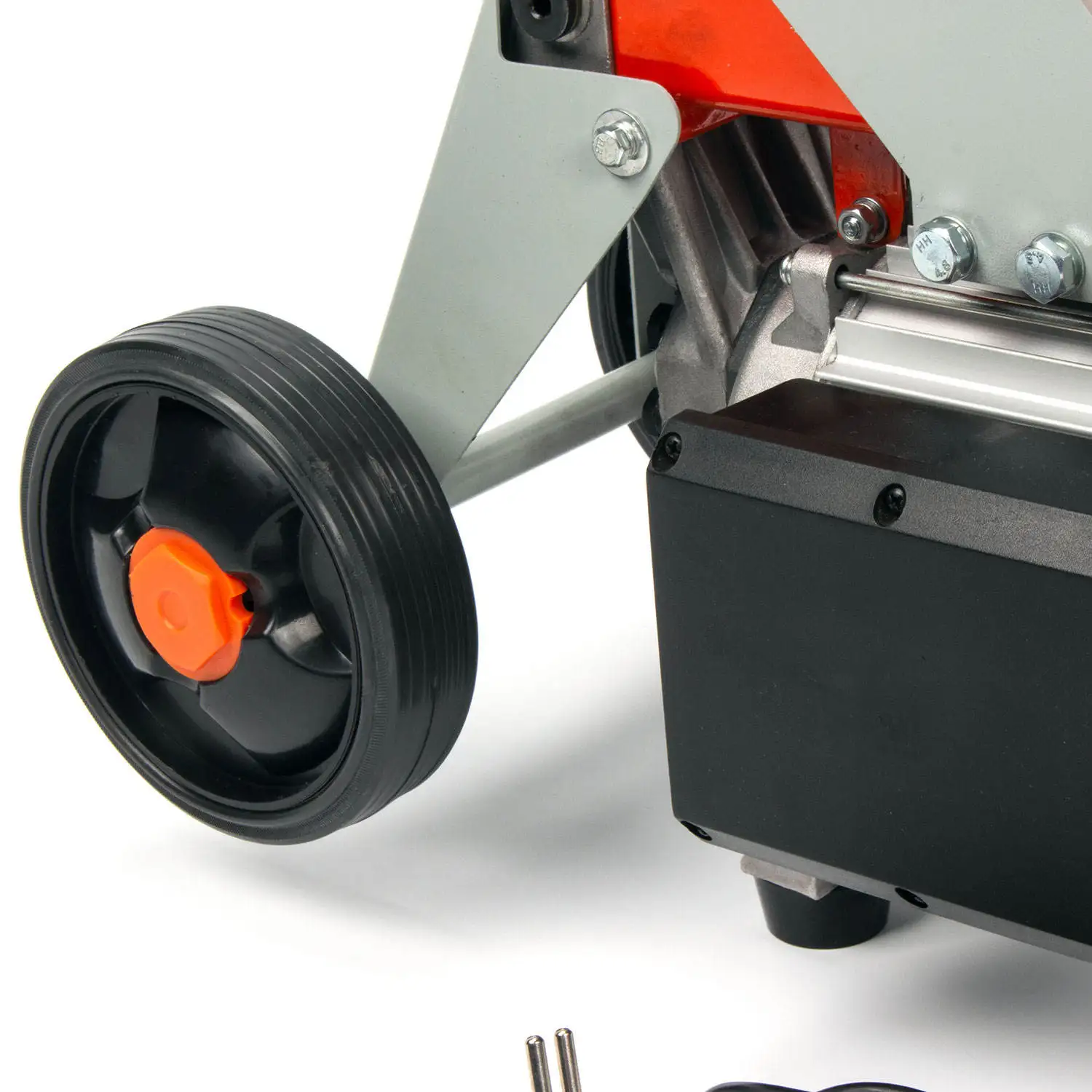 HYSTRONG Small 8T Electric Motor Wood Processor Horizontal Log Splitter ...
