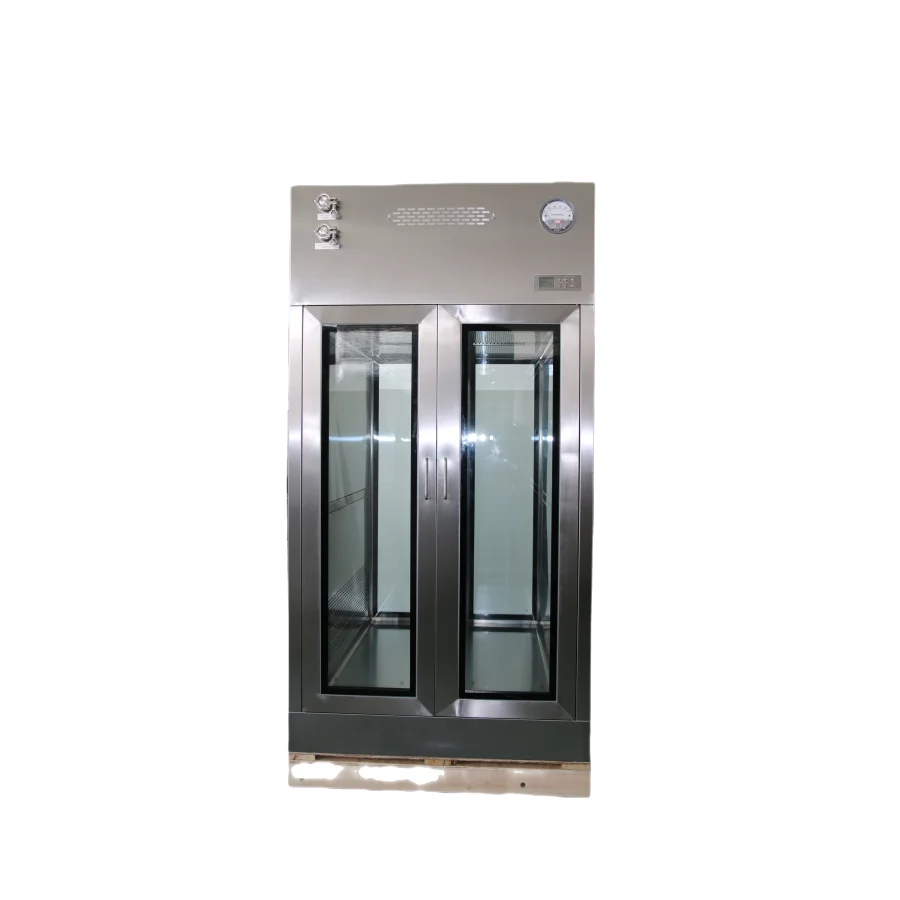 304 Stainless Steel Passbox With Double Doors - Buy Clean Room Pass Box ...