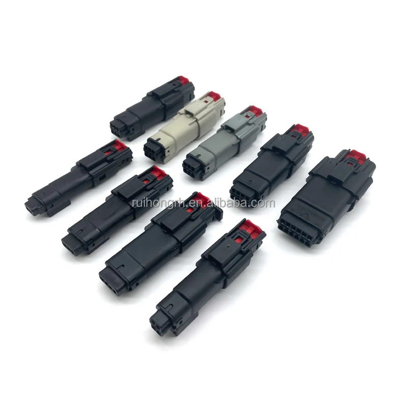 2/3/4/6/8/12Pin Male&Female Molex MX150 Auto Lamp Socket Temperature ...