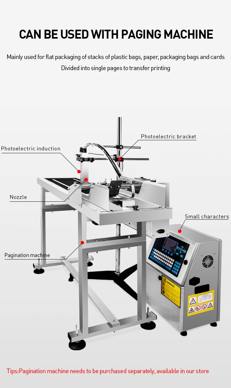 Jianeng Industrial Belt Conveyor Cij Inject Coding Printer Small Character Inkjet Printer For ...