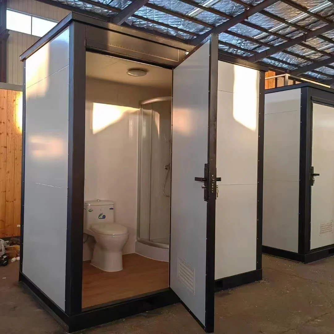 Mobile Modern House With Toilet Prefab Outdoor Luxury Mobile Portable ...