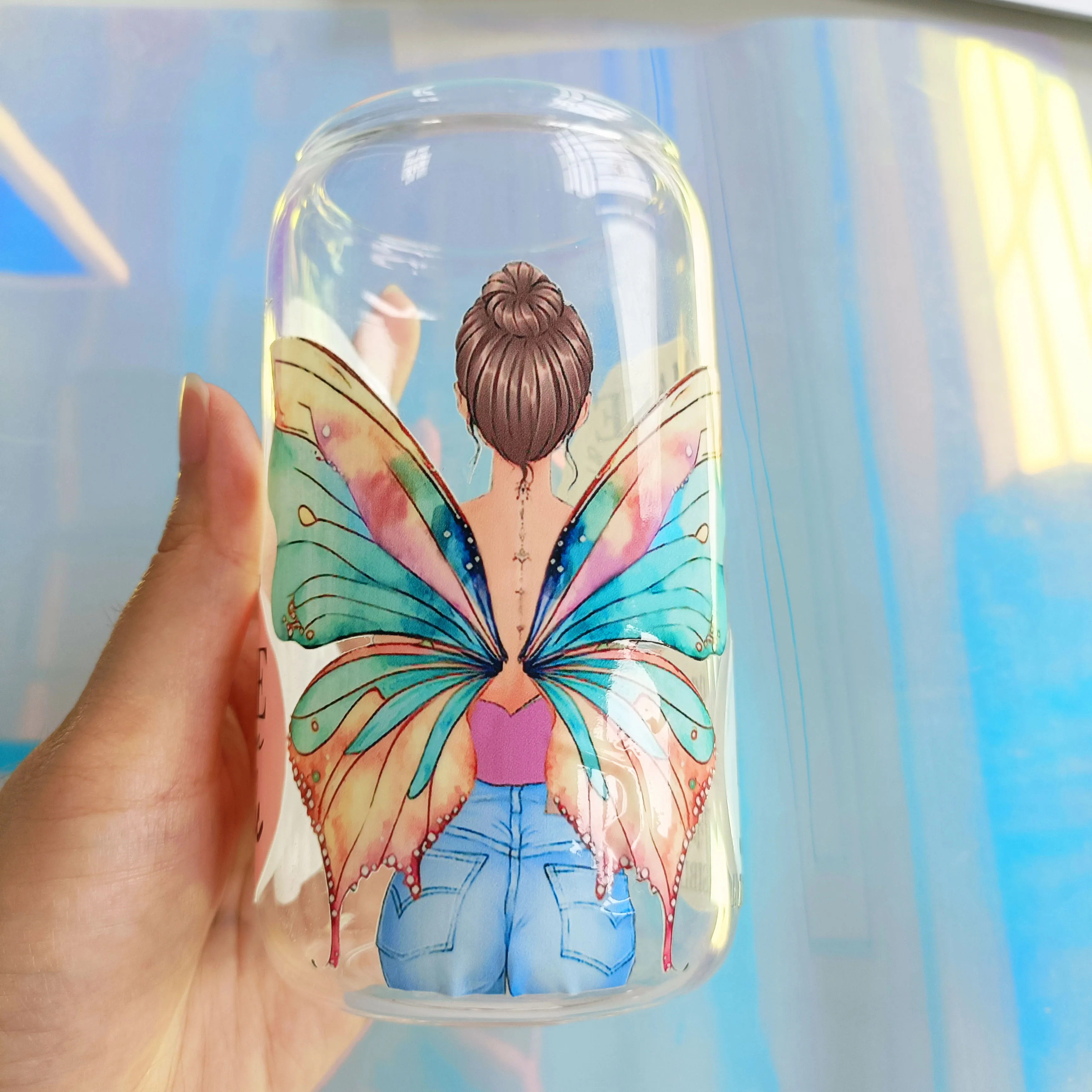 Custom UV DTF Transfers for Cups - Christmas Decals