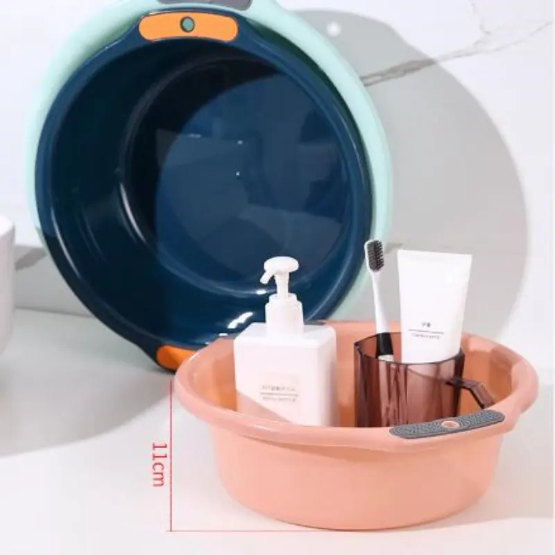 Multi-functional Plastic Wash Basin Household Cleaning Tools Basin For ...