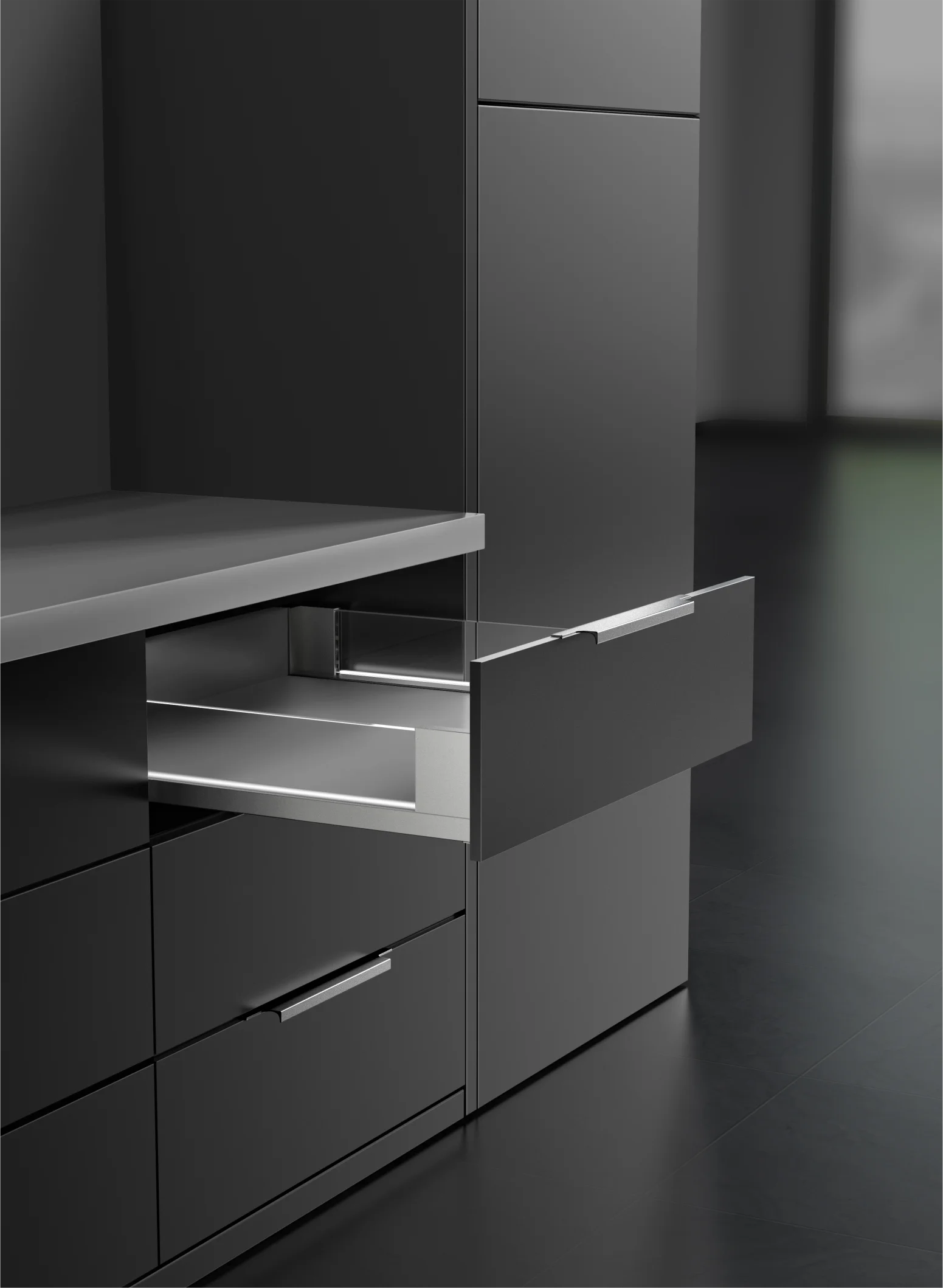 Topcent Kitchen Cabinet Soft Close Drawers System High Inner Tandem ...
