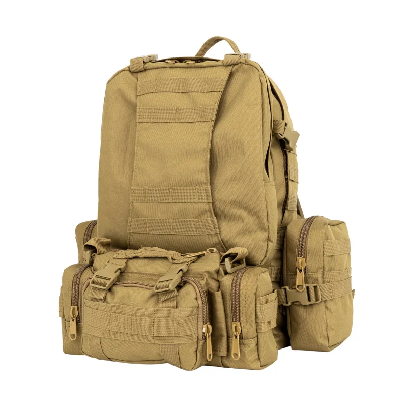 50l Large Molle Backpack Four-in-one Outdoor Tactical Backpack Camo ...