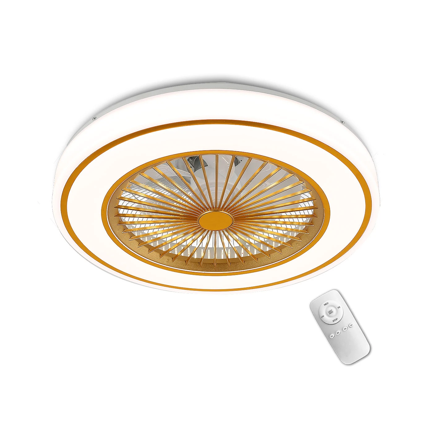 Bedroom Ceiling Fan With Light Electric Modern Chandelier Remote ...