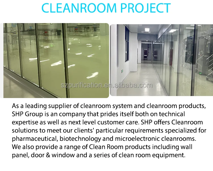 Class 5/6 Modular Cleanroom Professional Design Dust-free Clean Room ...