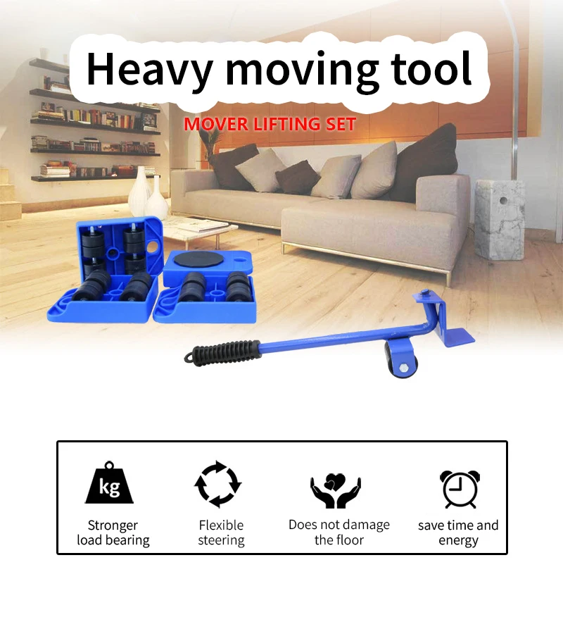 Heavy Object Moving Tool & Universal Joint For Furniture Oem