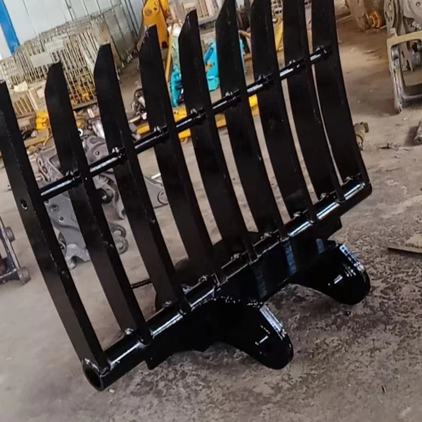Mini Excavator Rake Attachment Root Rake| Alibaba.com