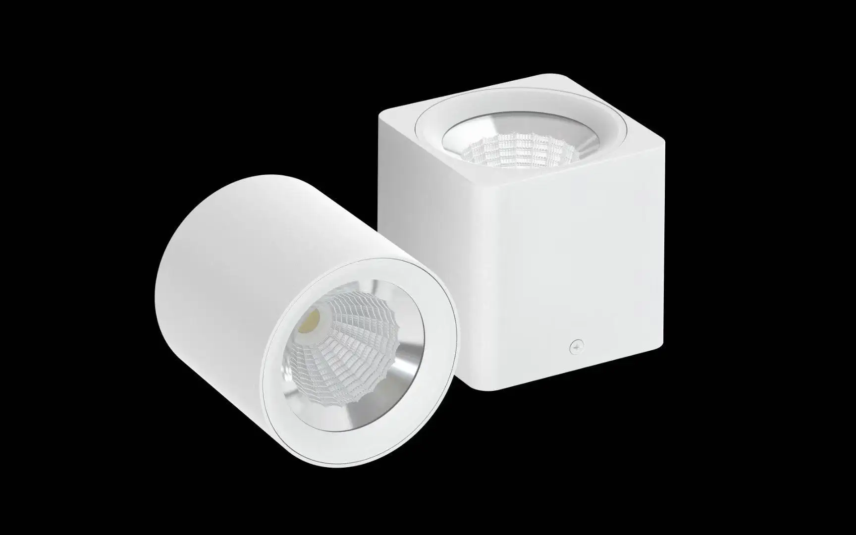 Commercial LED Downlight Surface Mounted Cylinder Spotlight, 8W 12W 15W ...