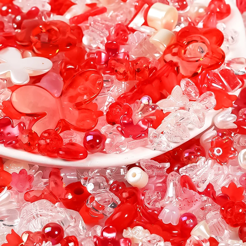 Wholesale Acrylic Loose Beads For Clothes Decoration Jewelry Bracelet ...