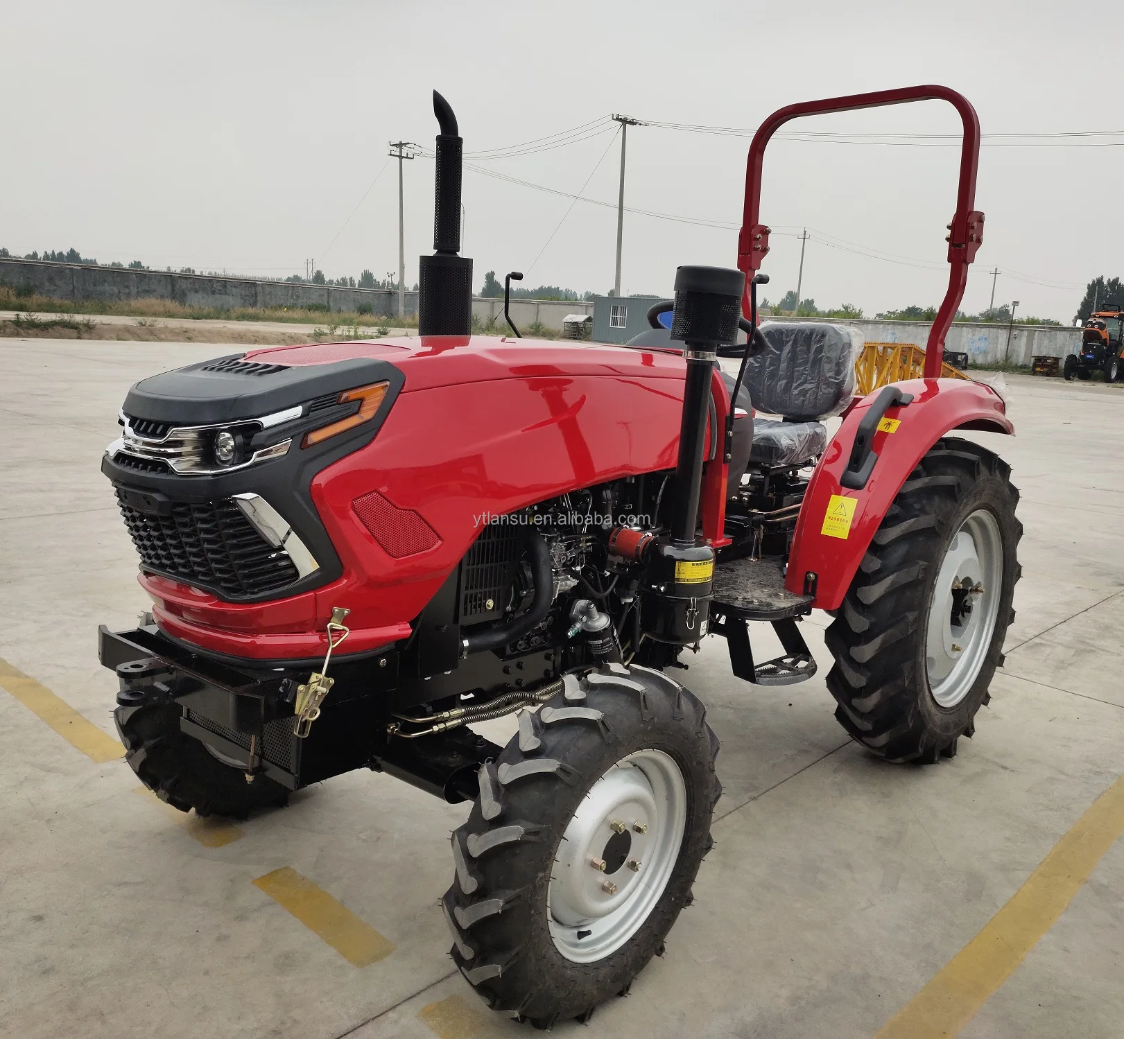 45hp Tractor 4x4 Tires Small 4 Wheel Drive Tractor Dealer 25hp 30hp ...