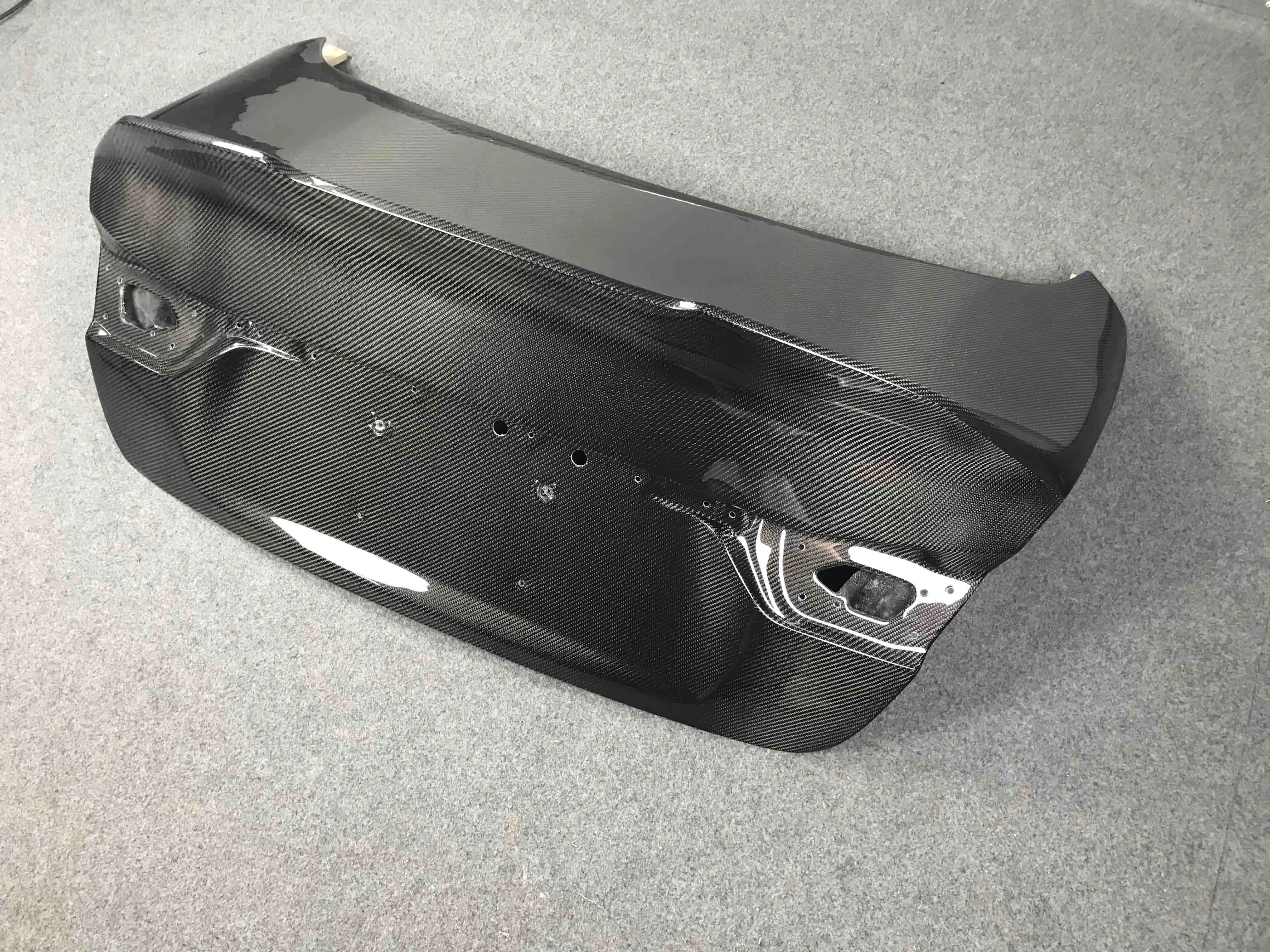 V2 Style Carbon Fiber Rear Trunk For Infiniti Q50 Rear Tailgate High ...