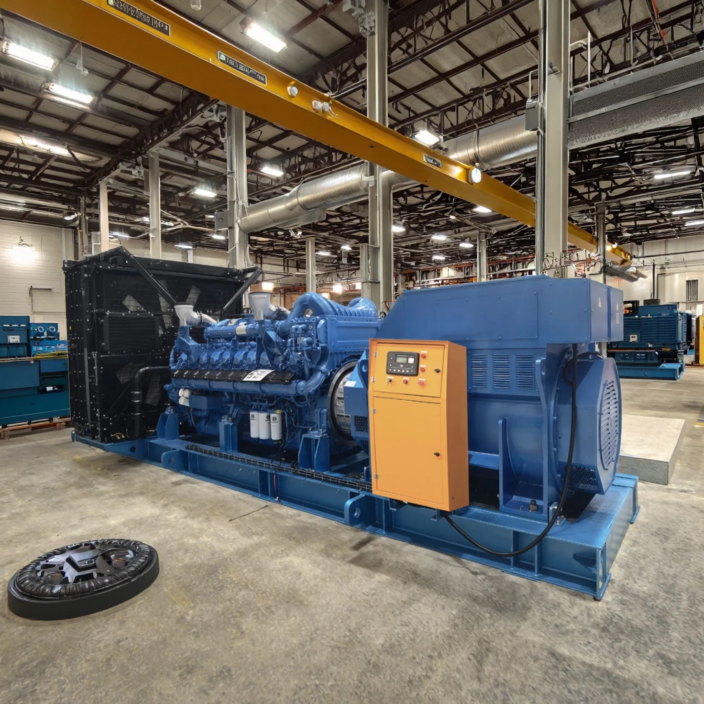 Top-Grade 500KW-800KW High Voltage Silent Type Diesel Generator ...