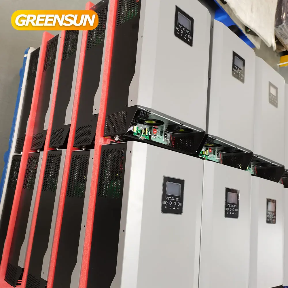 48v 5kw 4kw 3kw 220-230v Pure Sine Wave Off Grid Hybrid 5kw Solar ...