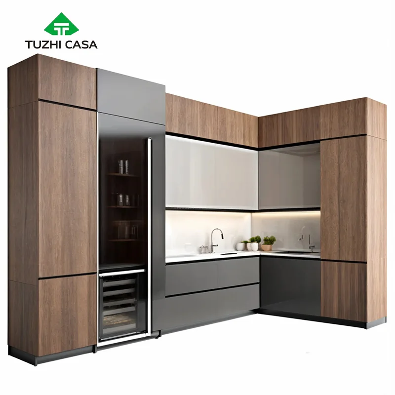 Tuzhi Casa 2024 Kitchen Cabinet Customization Supplier Wall Modular ...