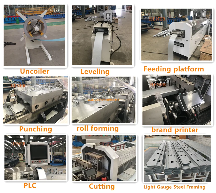 Light Gauge Steel Frame Roll Forming Frame Cad Machine - Buy Lgs Steel ...