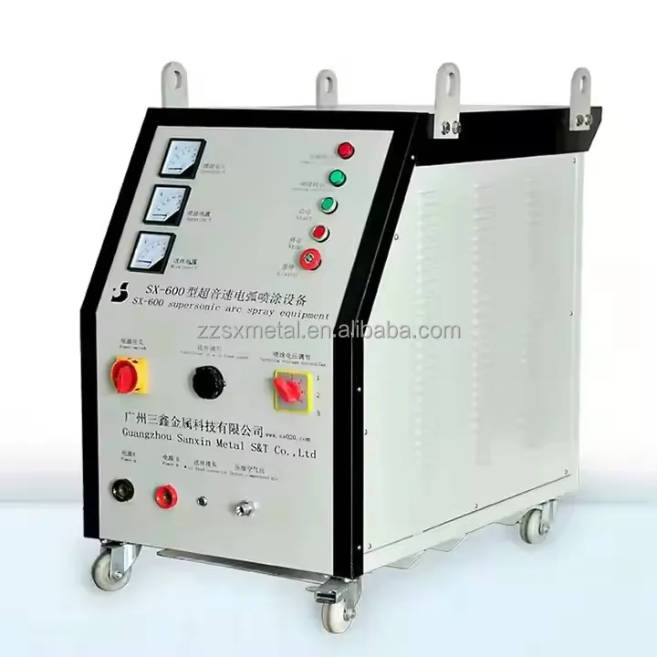 SX-600 Arc spray zinc metal coating mechanical zinc thermal spraying ...