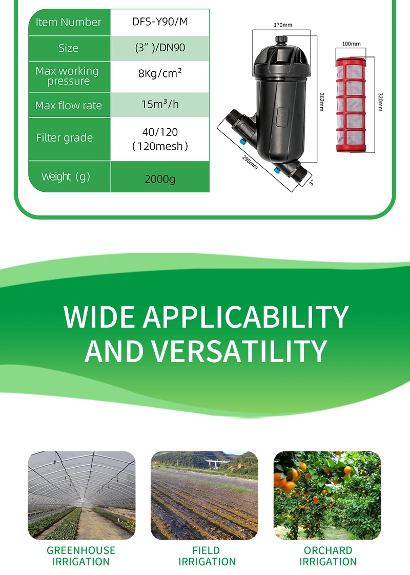 Agricultural Water Purifier Filter Disc Plastic 130 Micron Pipe Line ...