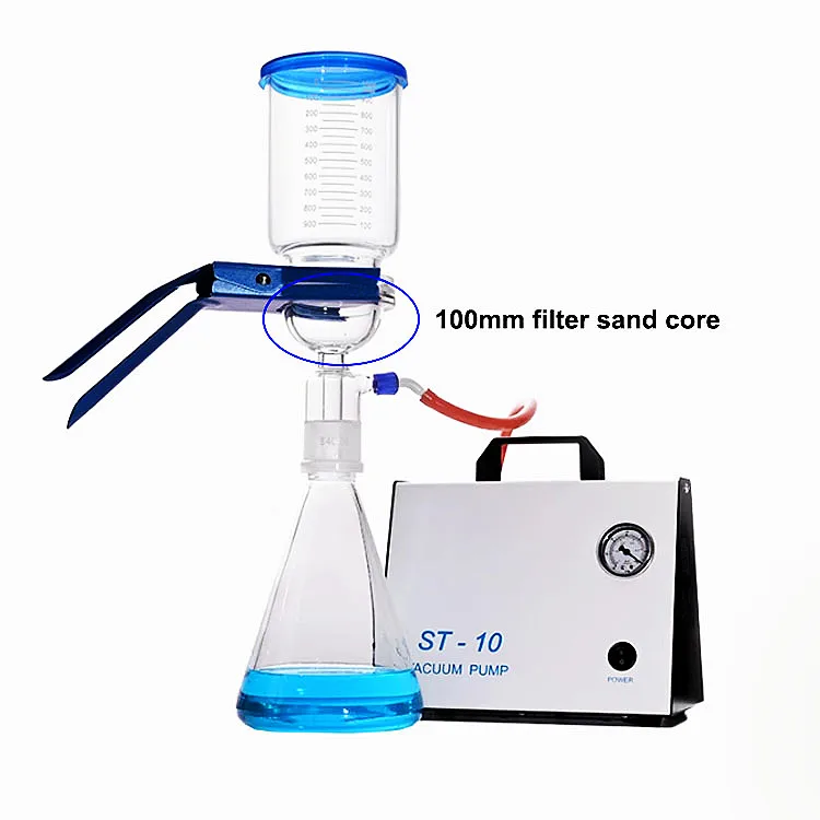 Lab Porcelain Buchner Funnel and 1000ml Filter Flask for Customized ...