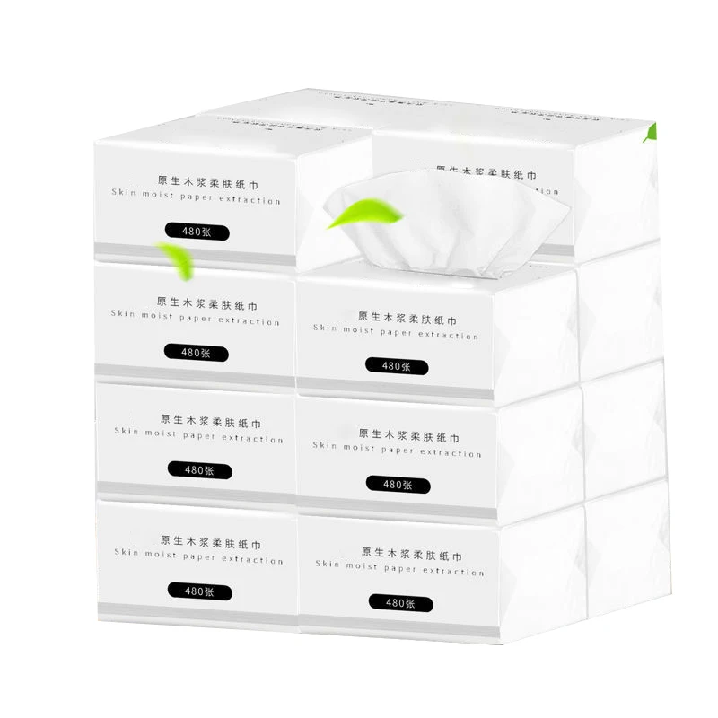 High Quality 4ply Coloured Bamboo Facial Tissues Made In China - Buy ...